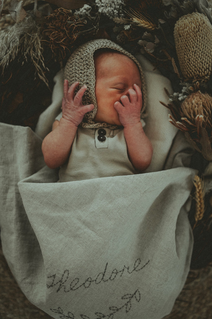 Custom Heirloom Baby Wrap - Natural – Little Willow Vintage